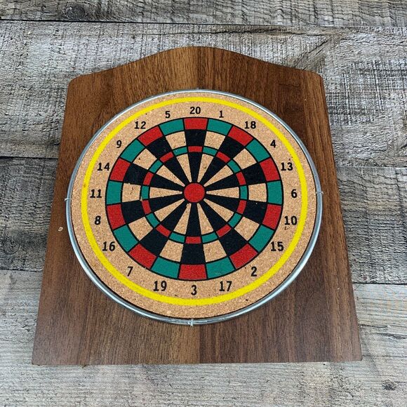 Games | Vintage Dart Board Mini Tabletop Game | Poshmark